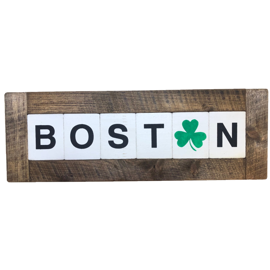 Boston Wood Sign – Terrazza